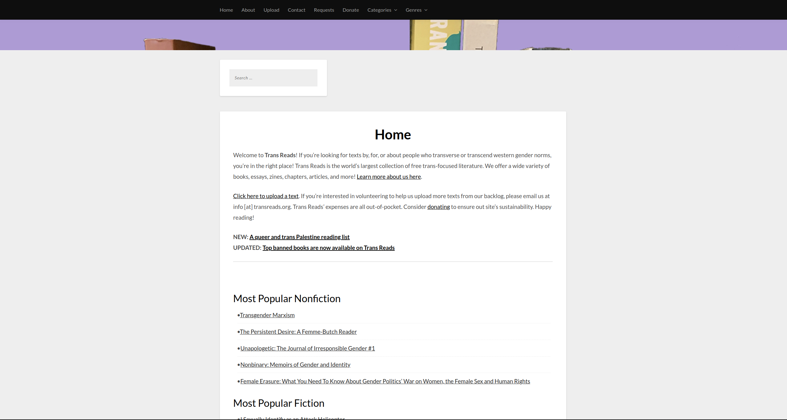 How to Build Your Trans Microlibrary – The Transfeminine Review